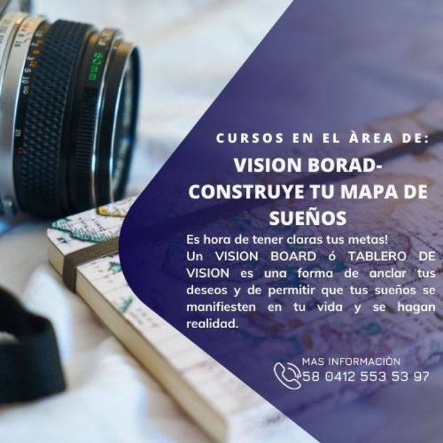 Vision Board/Construye tu mapa de sueños | Servicios | Ysnelis Villarroel